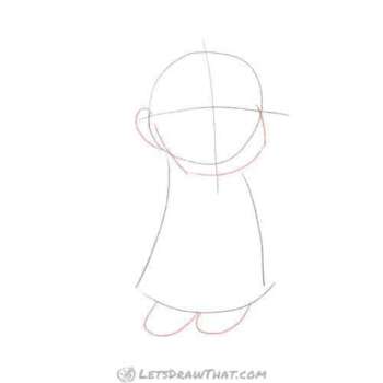 How to Draw an Angel in a Simple Chibi Style