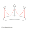 How To Draw a Crown - An Easy Crown Drawing Step-by-Step