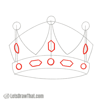 How To Draw a Crown - An Easy Crown Drawing Step-by-Step