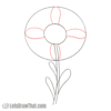 How to Draw a Daisy From Easy Simple Shapes