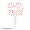 How to Draw a Daisy From Easy Simple Shapes