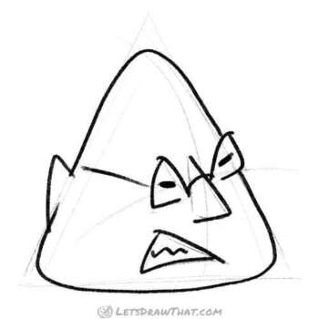 How to draw heads from simple shapes