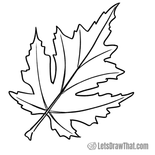 How to Draw Leaves: 3 Easy Fall Leaf Drawings