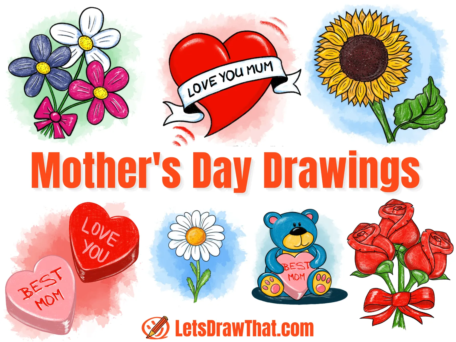 Mothers Day Drawing Ideas Comment MOM For The Cutest, Last Minute