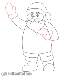 How to Draw Santa: Step by Step Drawing
