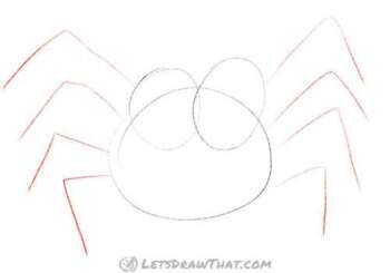 How to Draw a Spider – Simple Cartoon Style