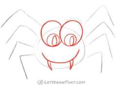 How to Draw a Spider – Simple Cartoon Style
