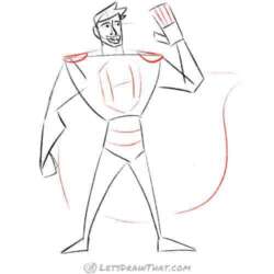 How to Draw a Superhero: Drawing Step by Step