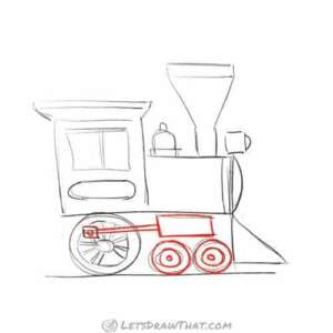How to Draw a Train: Step by Step From Simple Shapes
