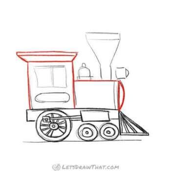 How to Draw a Train: Step by Step From Simple Shapes