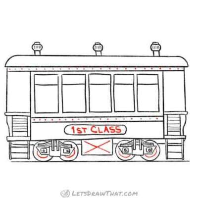 How to Draw a Train: Step by Step From Simple Shapes